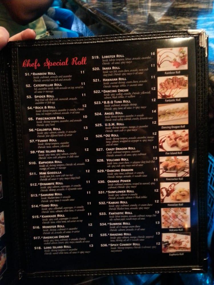 Menu at Inaka Sushi & Bar (Casady Square), Oklahoma City