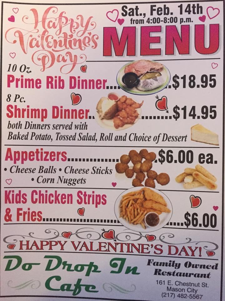 Menu at Do Drop In Cafe, Mason City