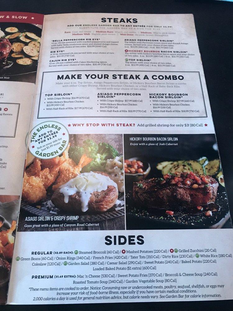 Menu at Ruby Tuesday restaurant, Mobile, Service Rd