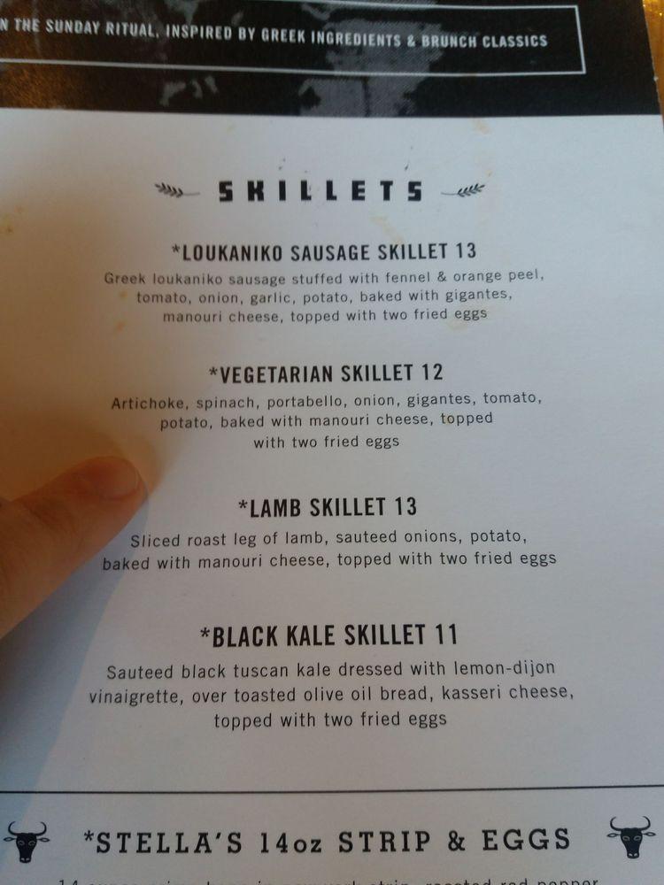 Menu at Stella's pub & bar, Richmond