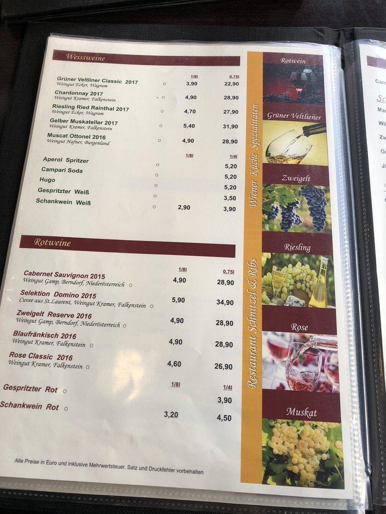 Speisekarte von Speisen & Getränke pub & Bar, Wien, Lerchenfelder Str. 23