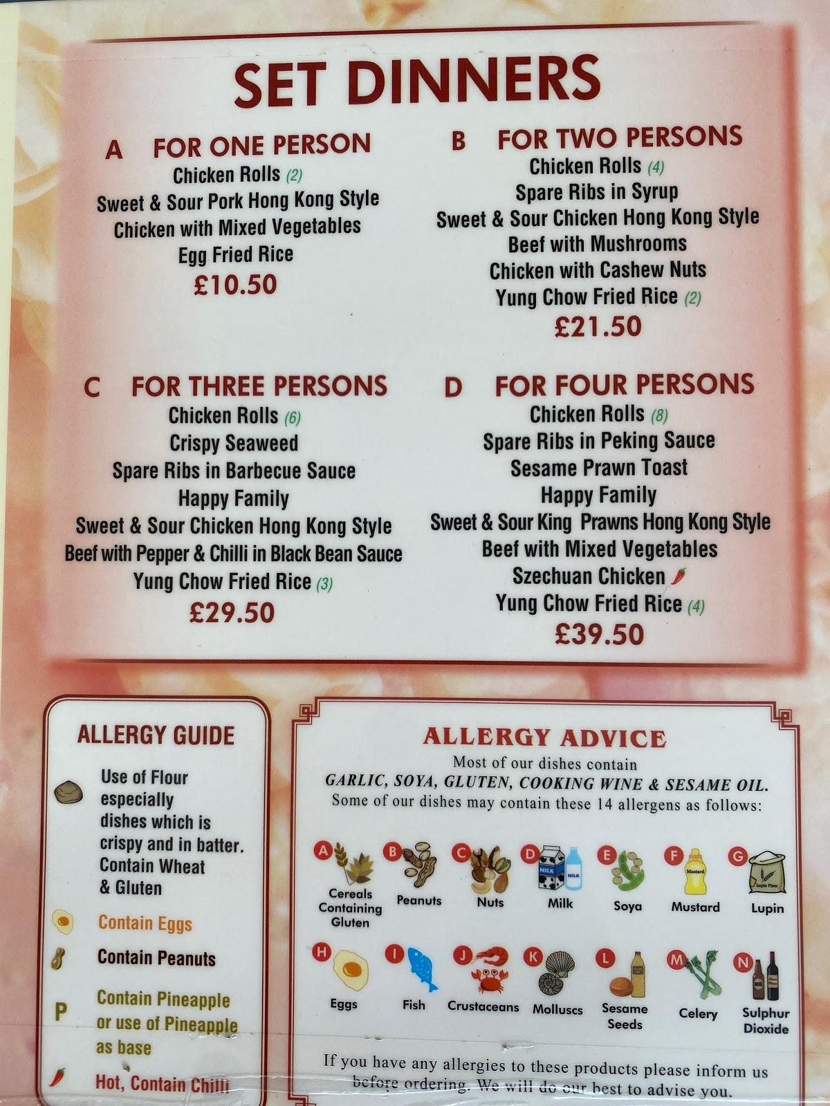 Menu at Top Chef fast food, Derby, 45 Smalley Dr