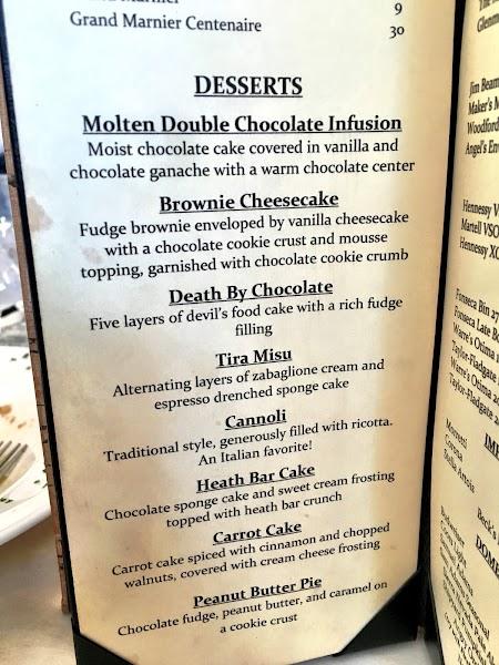 Menu at Cafe Assisi, Wrentham, 667 South St #5