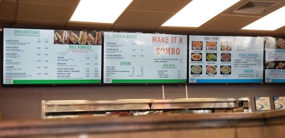 Menu at Steak 'n Hoagie Shop / Grecos restaurant, Matthews, Potter Rd