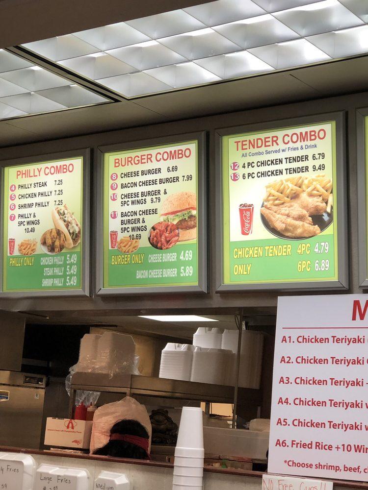 Menu at Wing Master restaurant, Birmingham