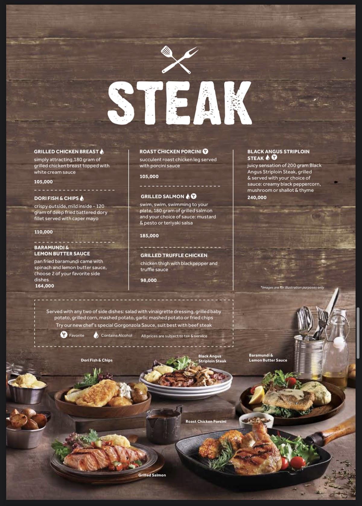Menu at Pancious - Lippo Mall Puri restaurant, West Jakarta