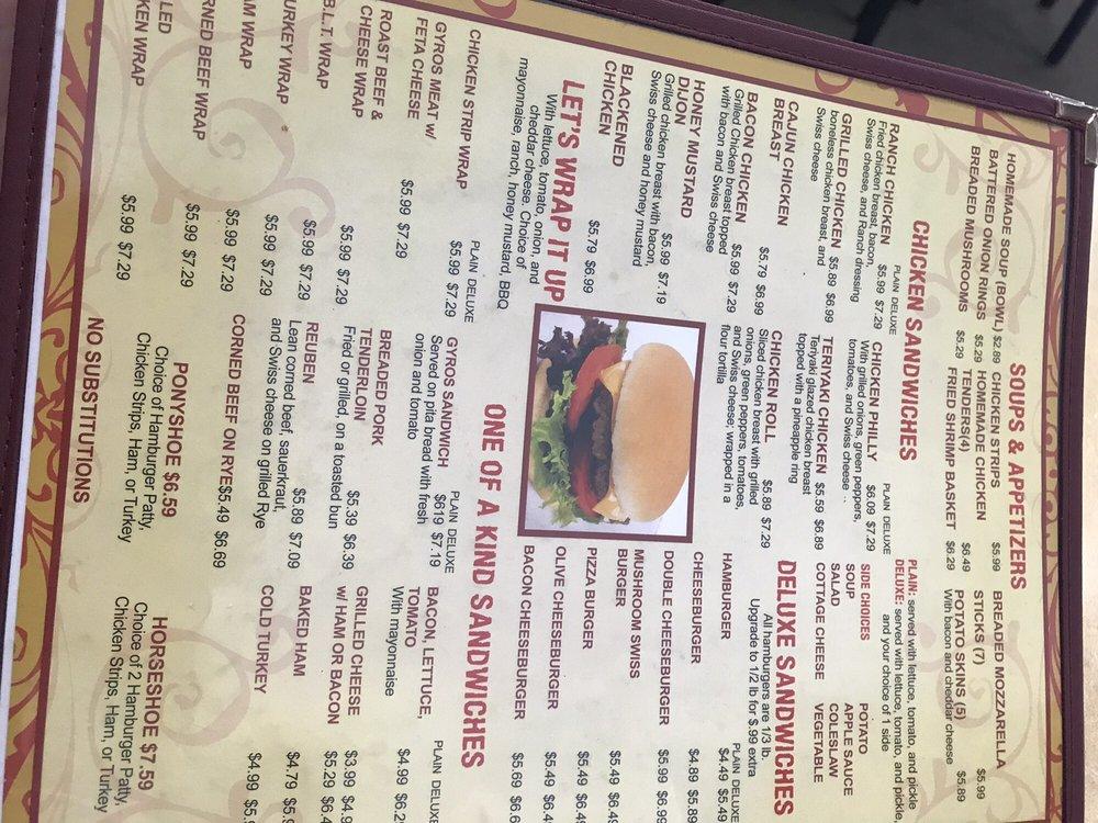 Menu at Round Table Family Restaurant, Godfrey, Godfrey Rd b