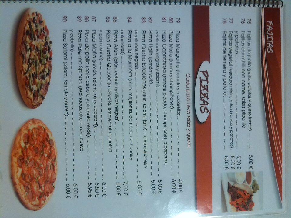 Menu at Altea Doner Kebab pub & bar, Altea