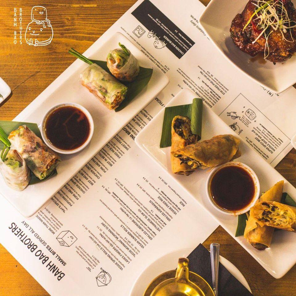 Menu at Banh Bao Brothers pub & bar, London