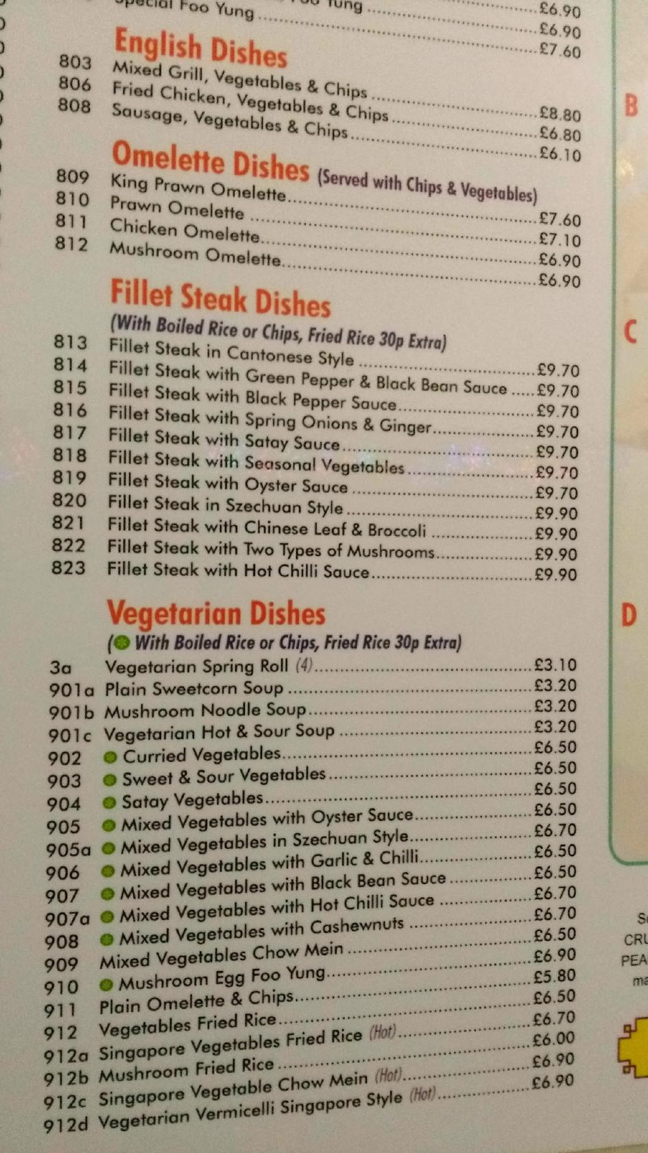 Menu at Gourmet Kitchen Thirsk fast food, Thirsk