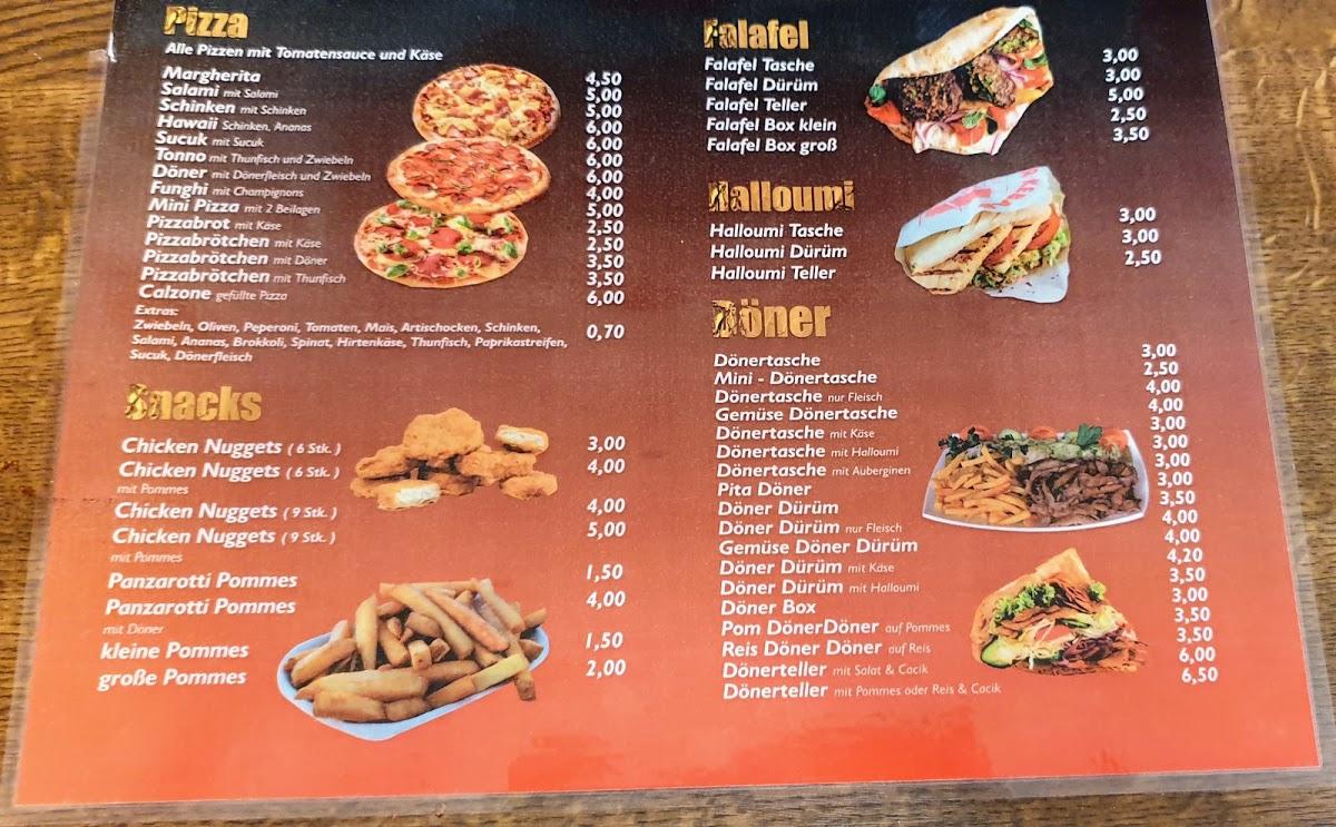 Menu at Shawarma loca Germany restaurant, Göttingen