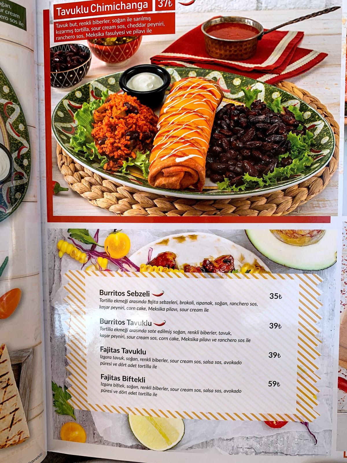 Menu at Happy Moon’s Bulvar216, Istanbul, Barbaros Mah. Fulya Sok ...