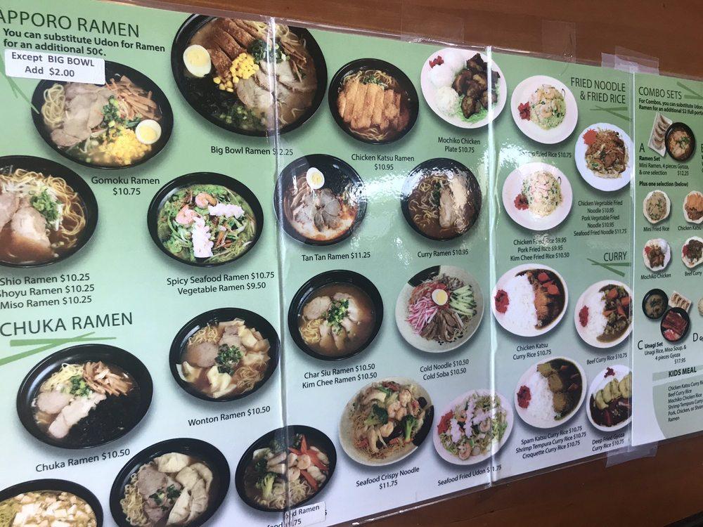 Menu at Ramen Ya Pearl City restaurant, Pearl City, Kuala St