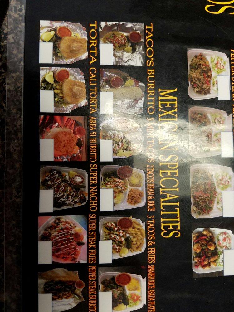 Menu at Weekend Dreams Burgers & Grill BBQ, Fresno