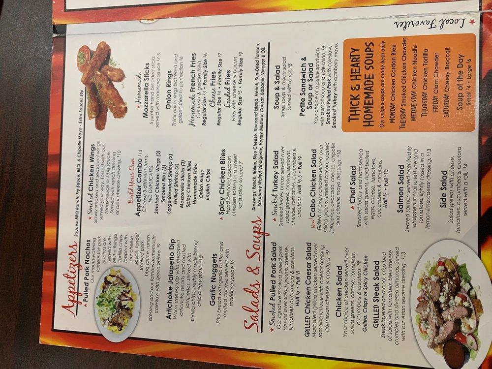 Menu at The Grille Restaurant, Tremonton
