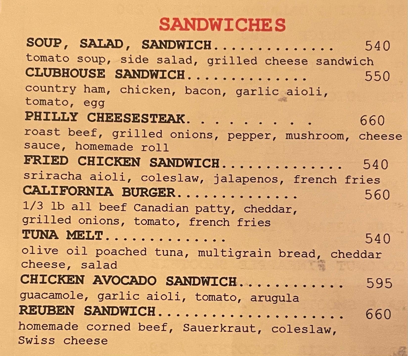 Menu at Wildflour Restaurant - Rada, Legazpi Village, Makati, Ground Floor