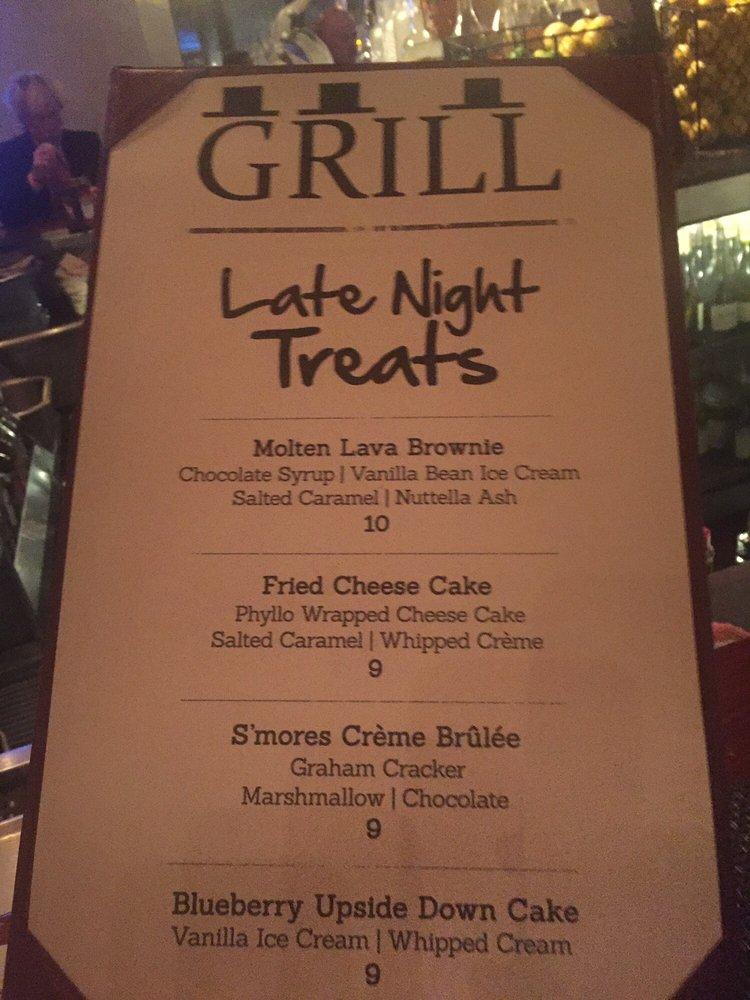 Menu at H.T. Grill pub & bar, Redondo Beach