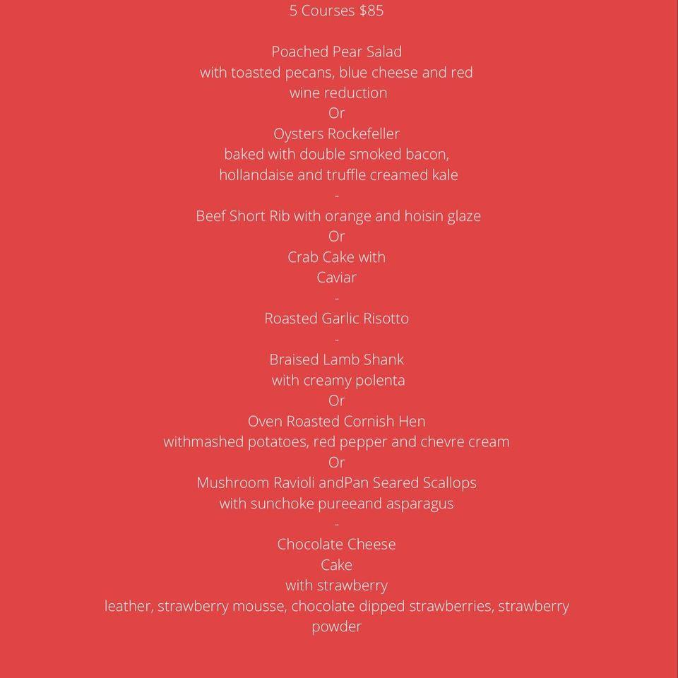 Menu at Juniper Dining Co. restaurant, Brant