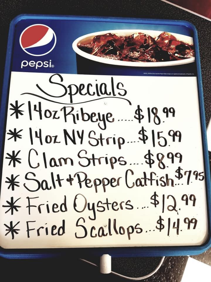 Menu at Mad Jax steakhouse, Millers Creek, NC-16