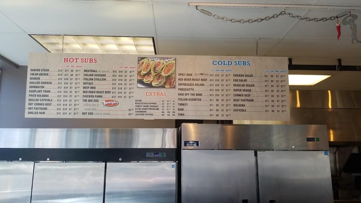 Menu at Calabresella's on Park restaurant, Rochester