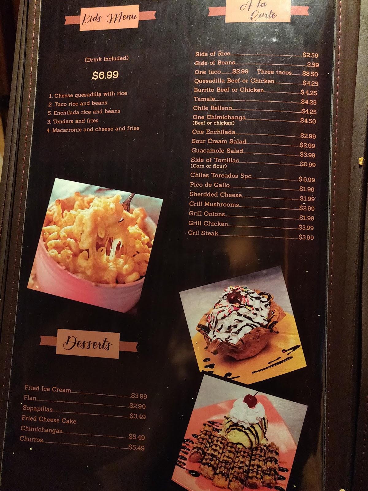 Menu at Sí Señor! restaurant, Newport News