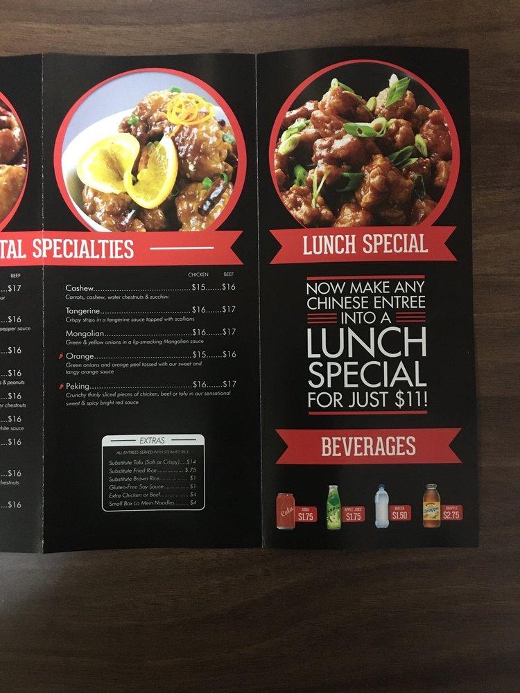 Menu at Chick 'n Chow restaurant, Los Angeles, W Pico Blvd