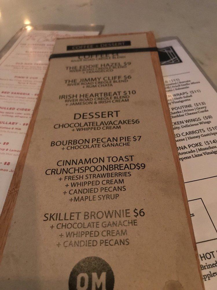 Menu at The Overpass Merchant pub & bar, Baton Rouge