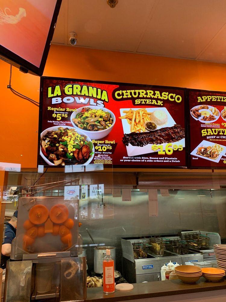 Menu at La Granja restaurant, Hialeah Gardens, Hialeah Gardens Blvd Ste 130