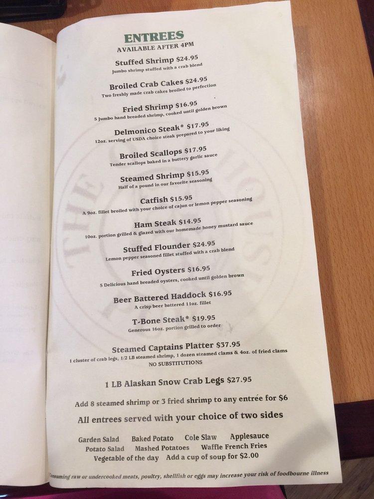 Menu at Ott House pub & bar, Emmitsburg
