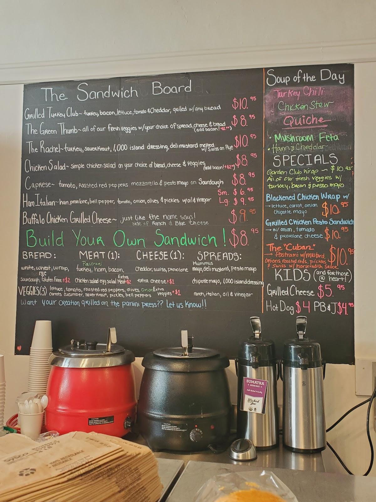 Menu at The Fountain Ice Cream & Deli restaurant, Bath