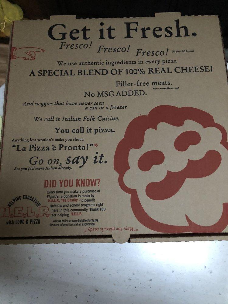 Menu at Figaro's Pizza Creswell pizzeria, Creswell