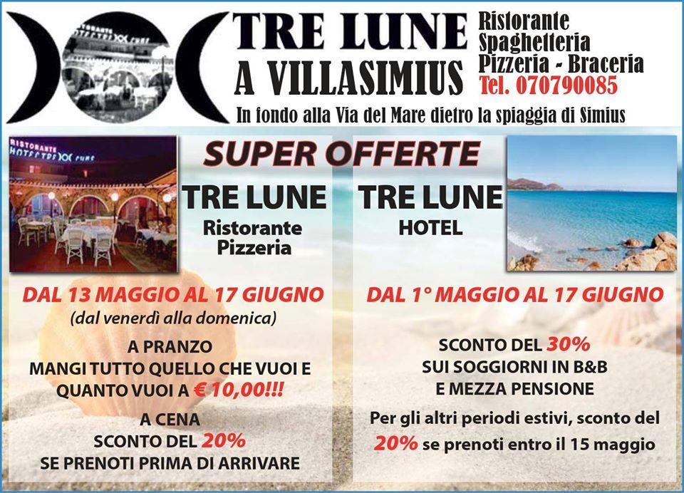 Le Tre Lune pizzeria, Villasimius - Recensioni del ristorante