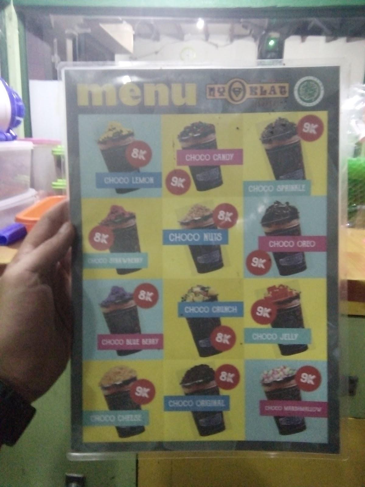 Menu at NYOKLAT SUPER CIBARENGKOK, Bandung