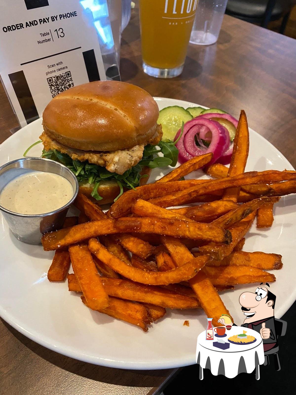 Flight Bar + Grille in Huxley - Restaurant menu and reviews