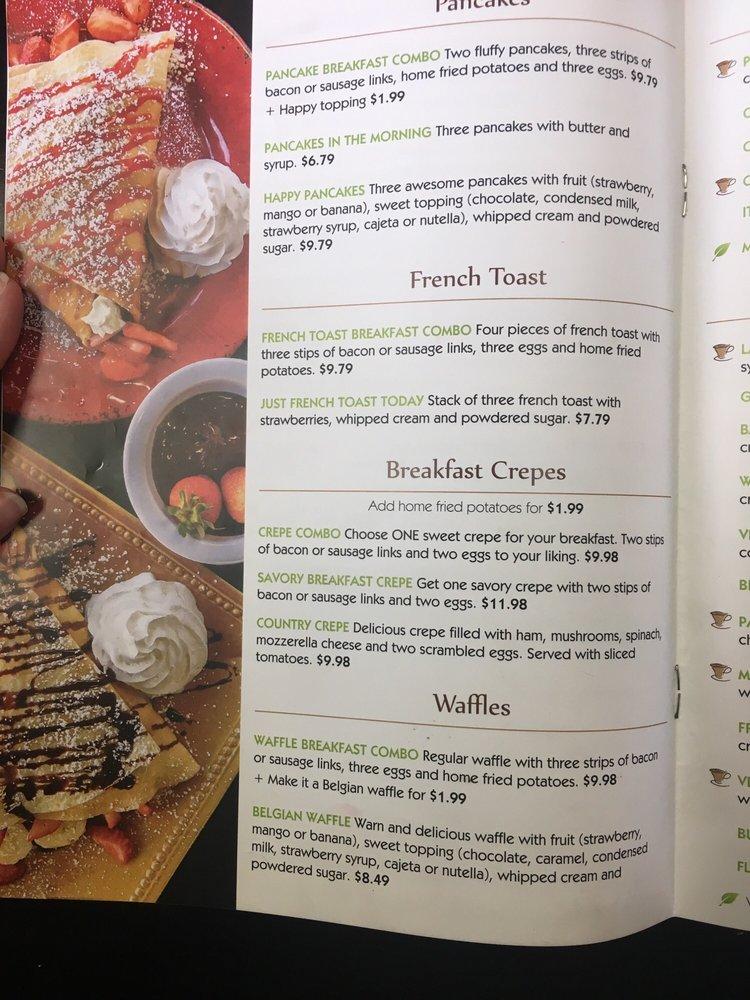 Menu at Caramelo Cafe, La Puente, Amar Rd