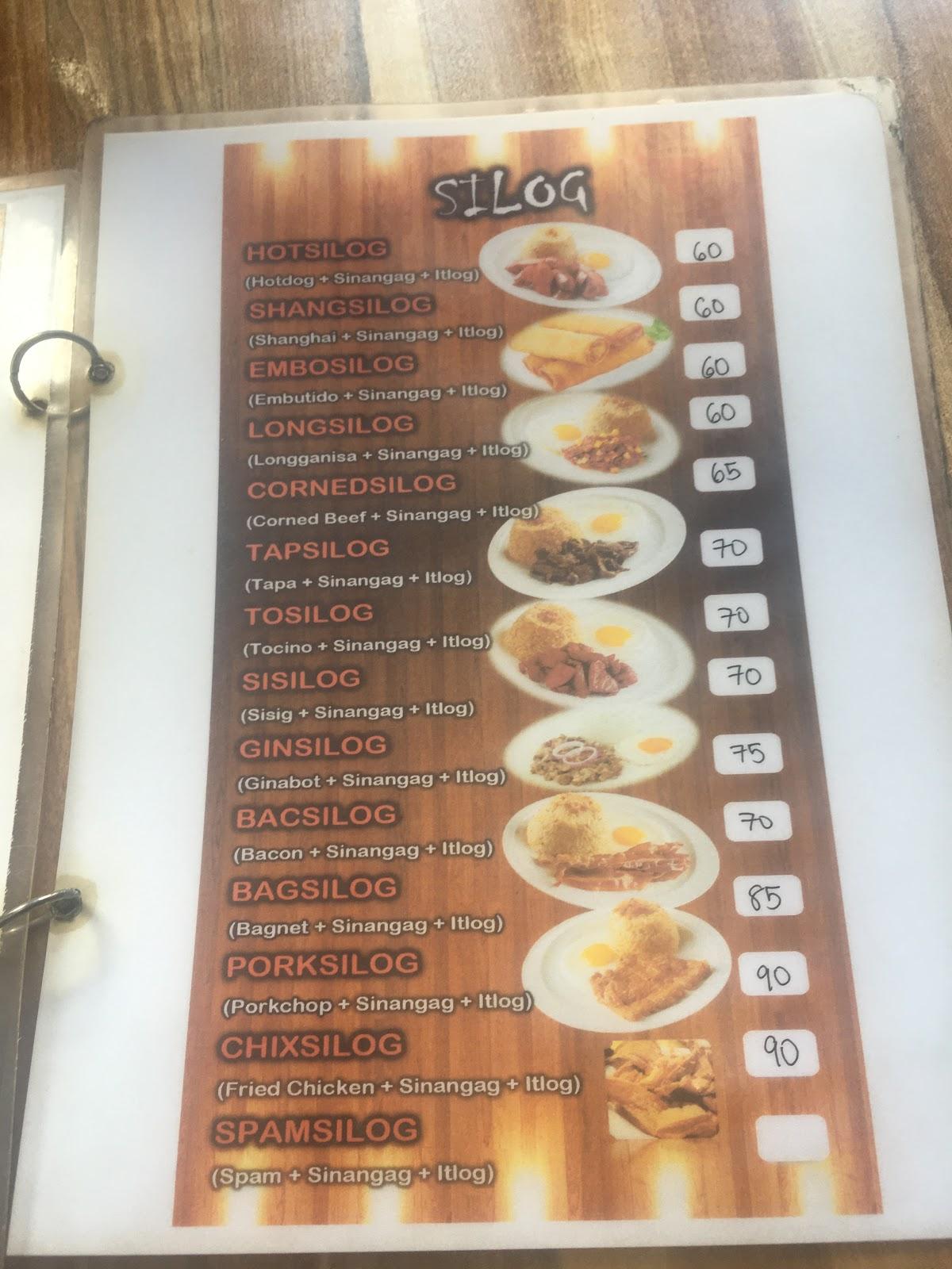Menu at Pares On The Go - Main Branch restaurant, Valenzuela