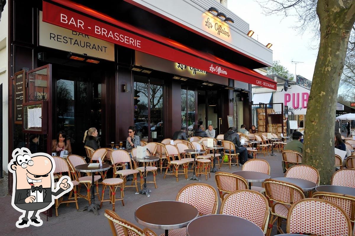 Café Les officiers, Vincennes, 3 Av. de Nogent - Carta del restaurante y opiniones