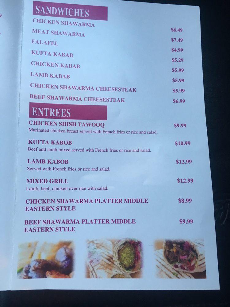 Menu at QuickChick Shawarma and Grill restaurant, Pittston, 320 PA-315 ...