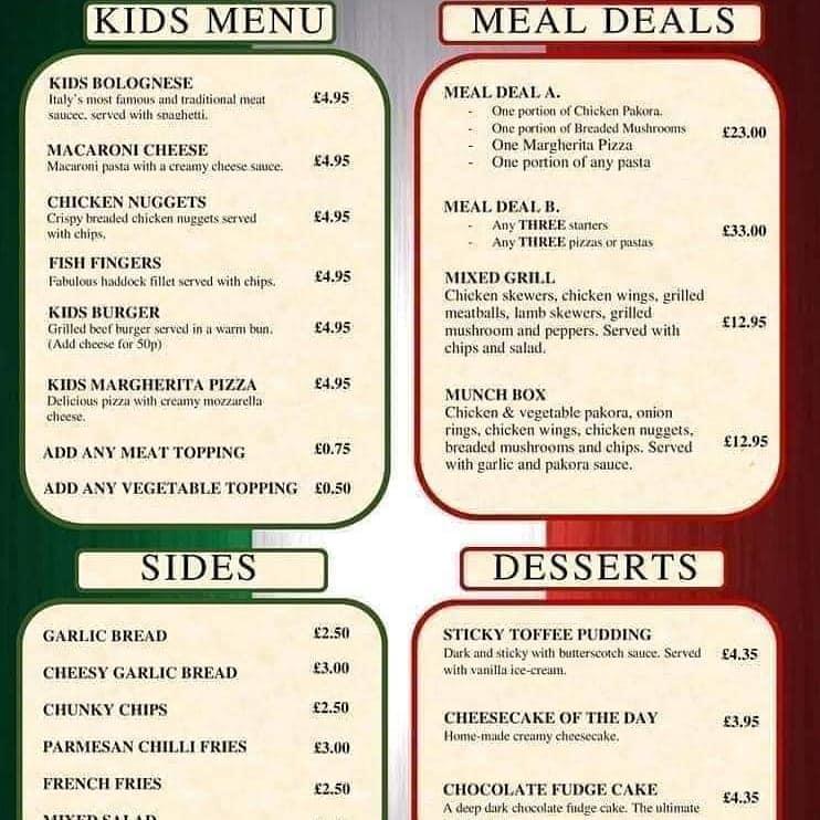 Menu at Turkiye EFES Restaurant Uddingston, Glasgow