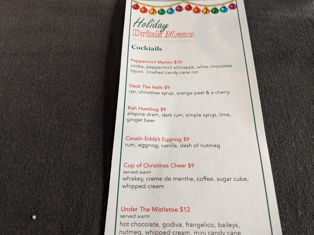 Menu at The Rustic Grill at StoneWater pub & bar, Highland Heights