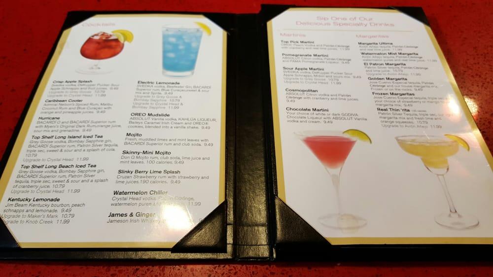 Menu at AMC Macguffins Bars & Lounge, Las Vegas
