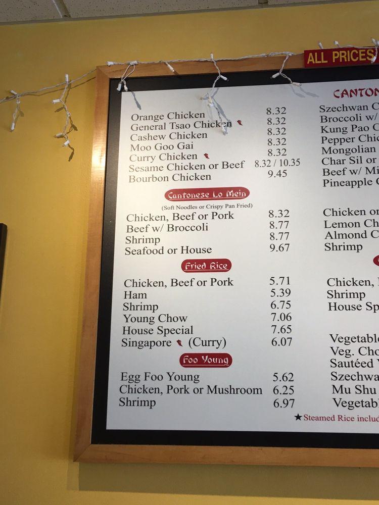 Menu at Canton Village restaurant, Murray, South 900 East Murray