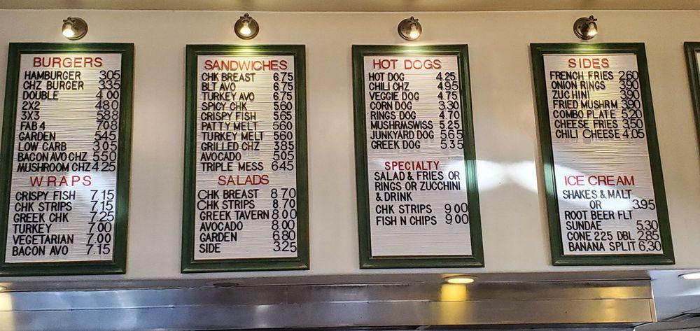 Menu at Money Pit fast food, San Marcos