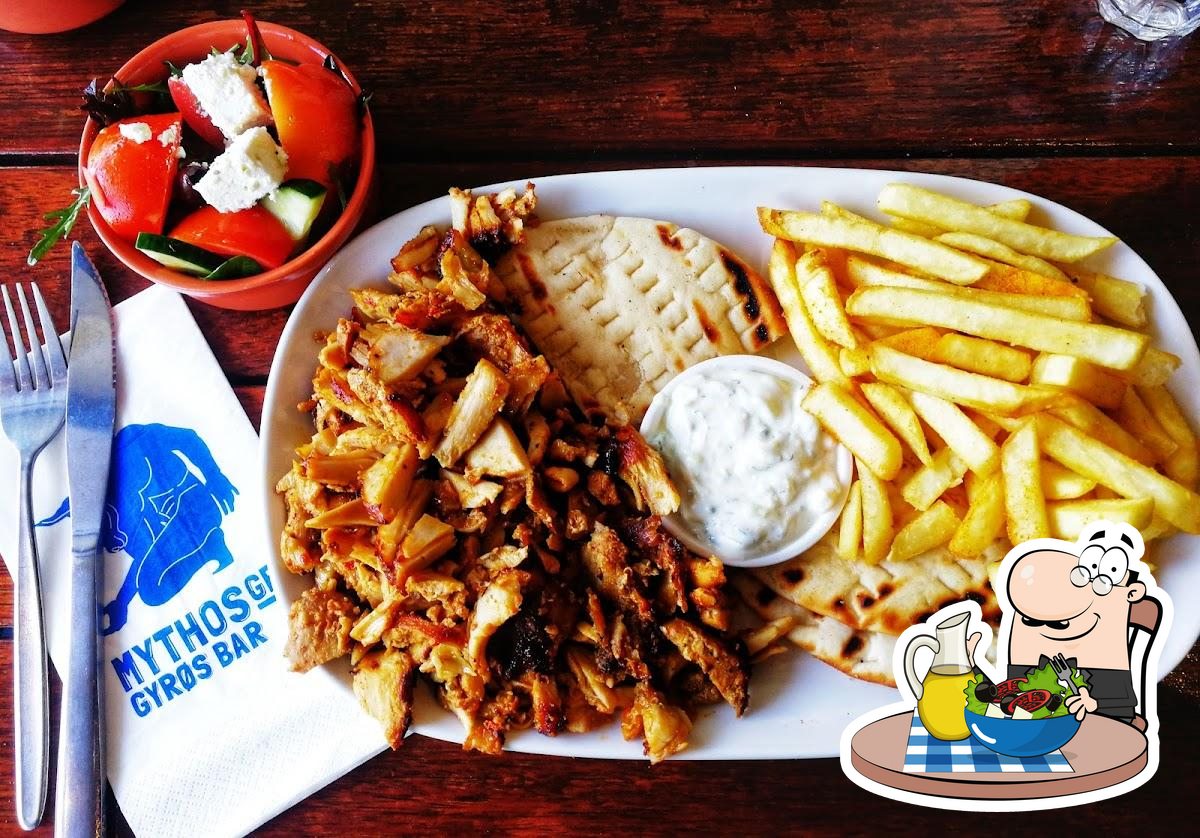 Mythos Gyros Bar in Oakleigh - Restaurant menu and reviews