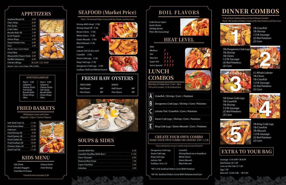 Menu at STORMING CRAB - Albuquerque NM pub & bar, Albuquerque