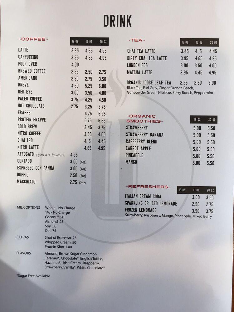Menu at Stone Bru pub & bar, Sioux City, Gordon Dr