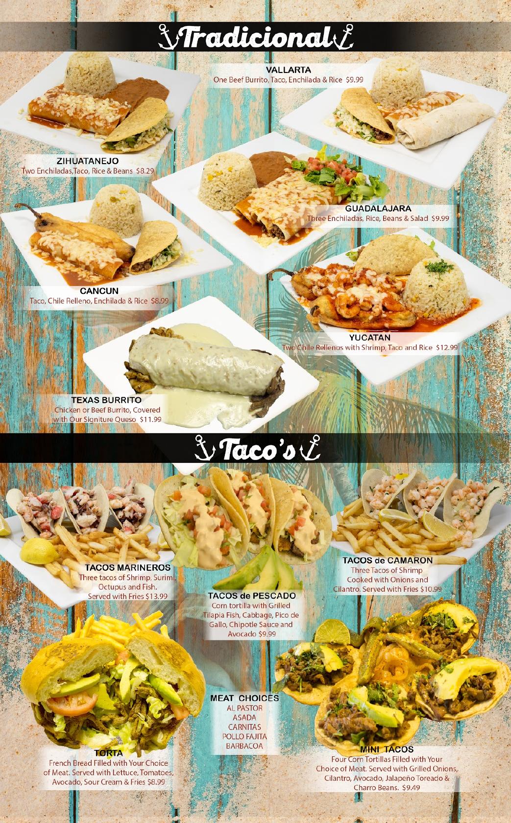 Menu at El Malecon pub & bar, Midland