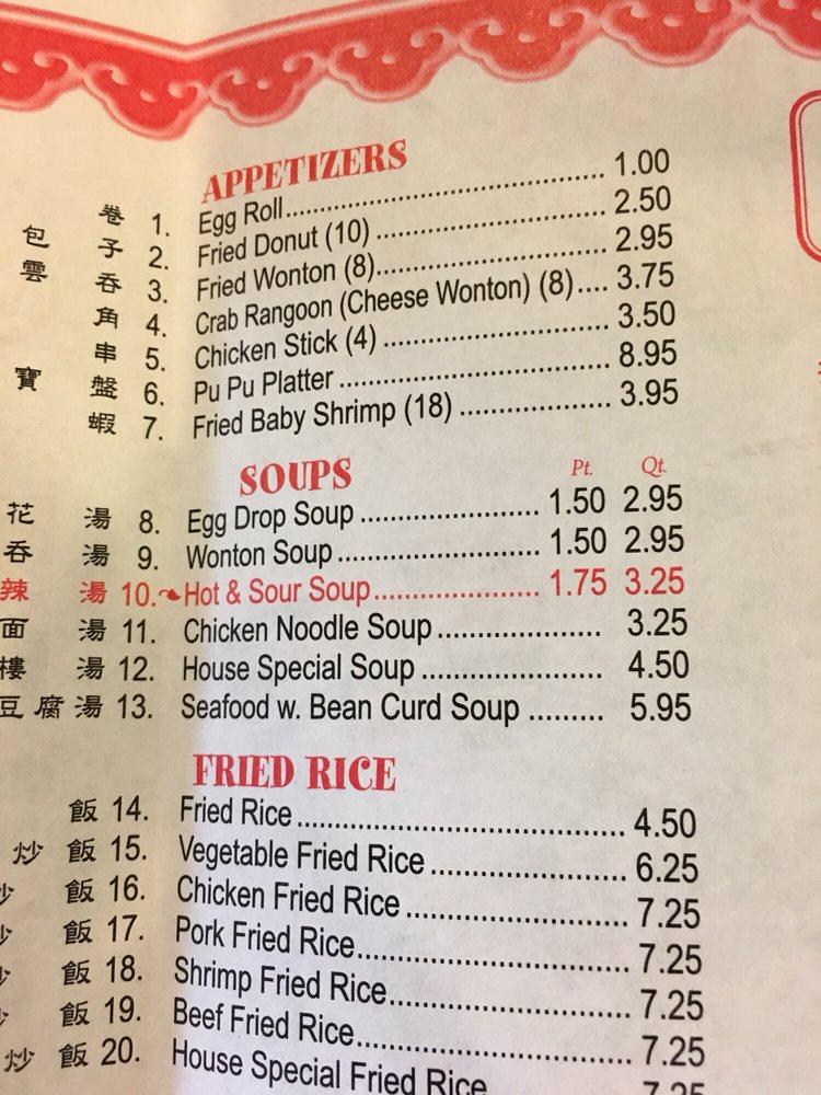 Menu at Golden Buffet restaurant, Benbrook