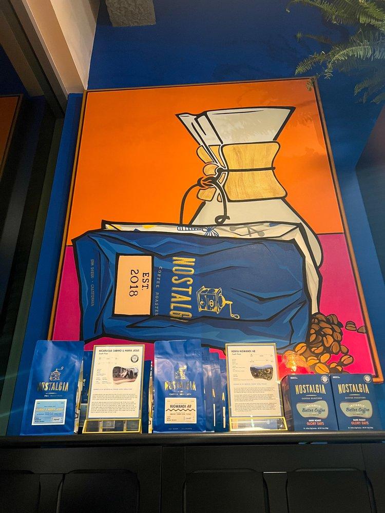 Nostalgia Coffee Roasters in San Diego - Restaurant menu and reviews