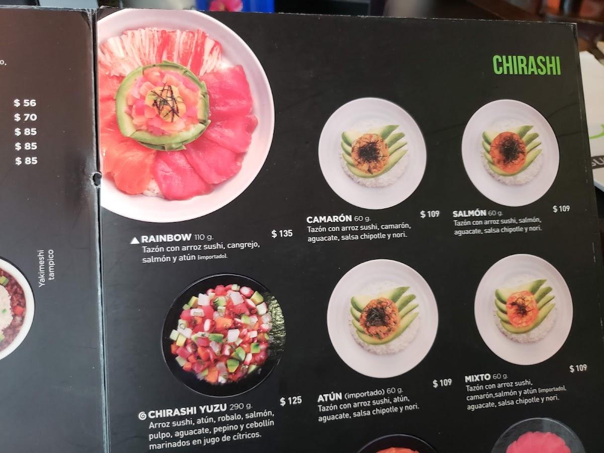 Carta del restaurante Sushi Roll Gran Terraza Lomas Verdes, Naucalpan ...